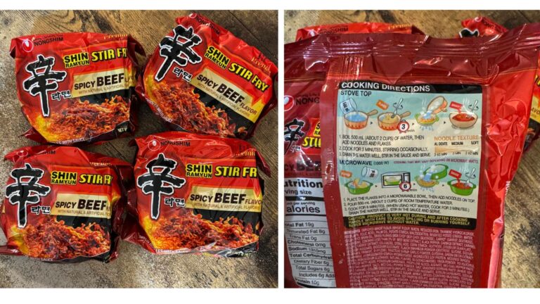 Shin Ramyun Stir-Fry Spicy Beef Flavor: A Deliciously Spicy Twist on a ...